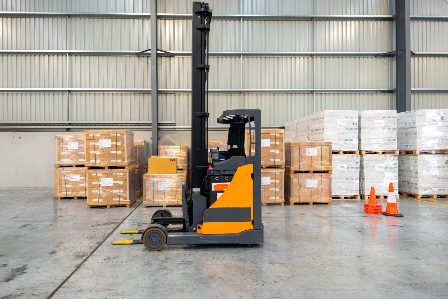 Order Picking Forklift – Warehousing Logistics